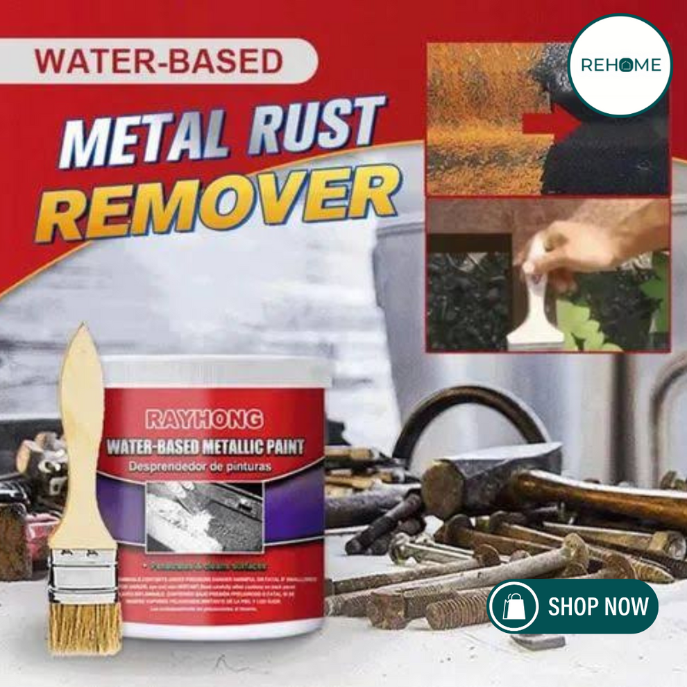 Water Metallic Rust Remover Paint – REHOME