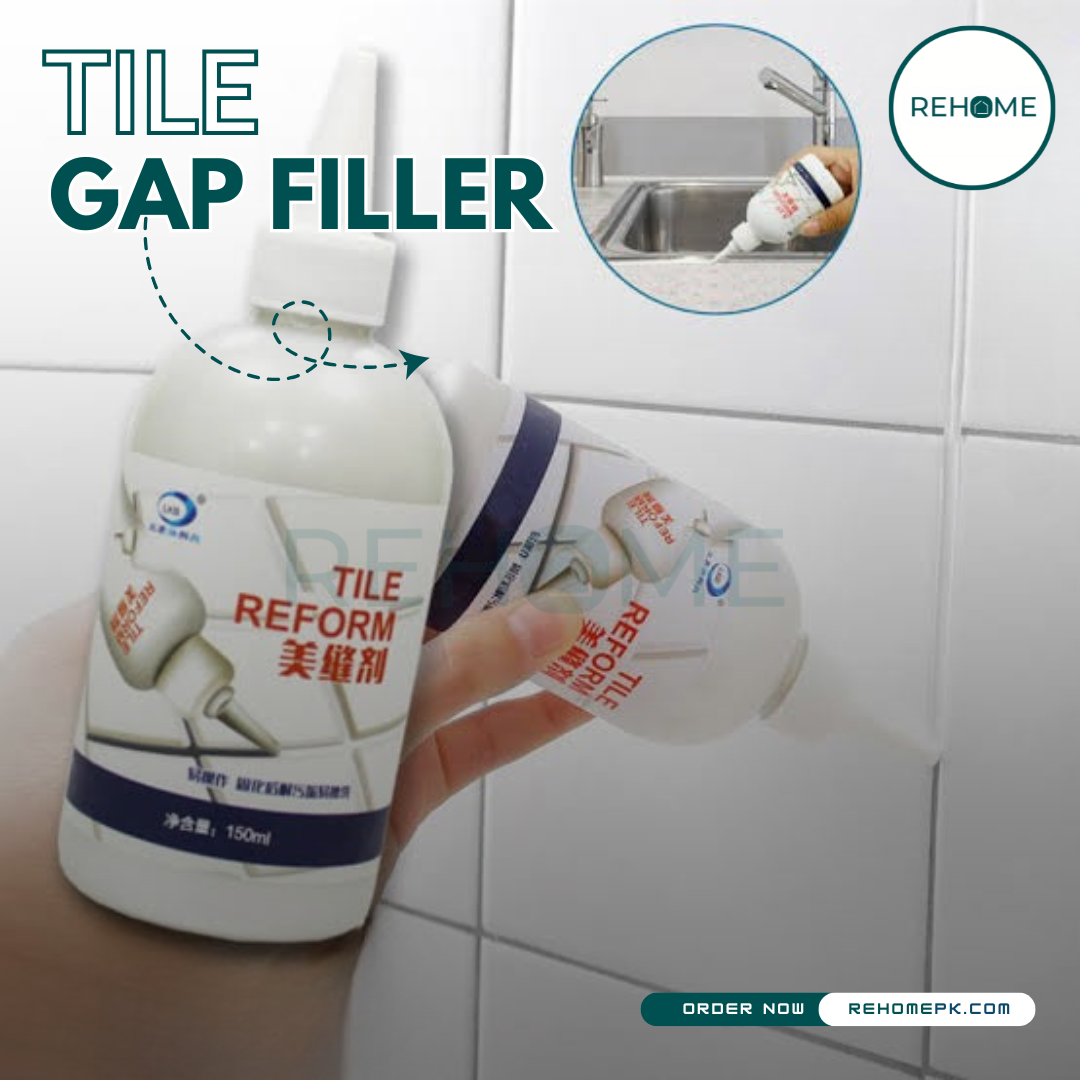 Waterproof Gap Filler for Tiles – REHOME